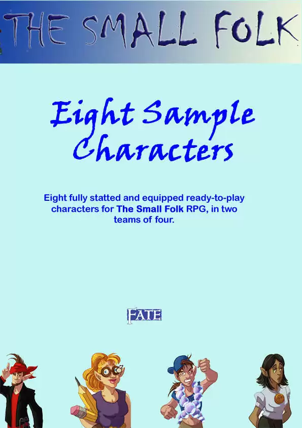 Eight Example Small Folk Characters - Phil Masters | DriveThruRPG