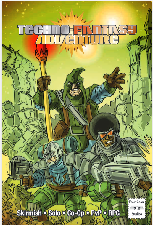 Techno-Fantasy Adventure - Four-Color Studios | DriveThruRPG
