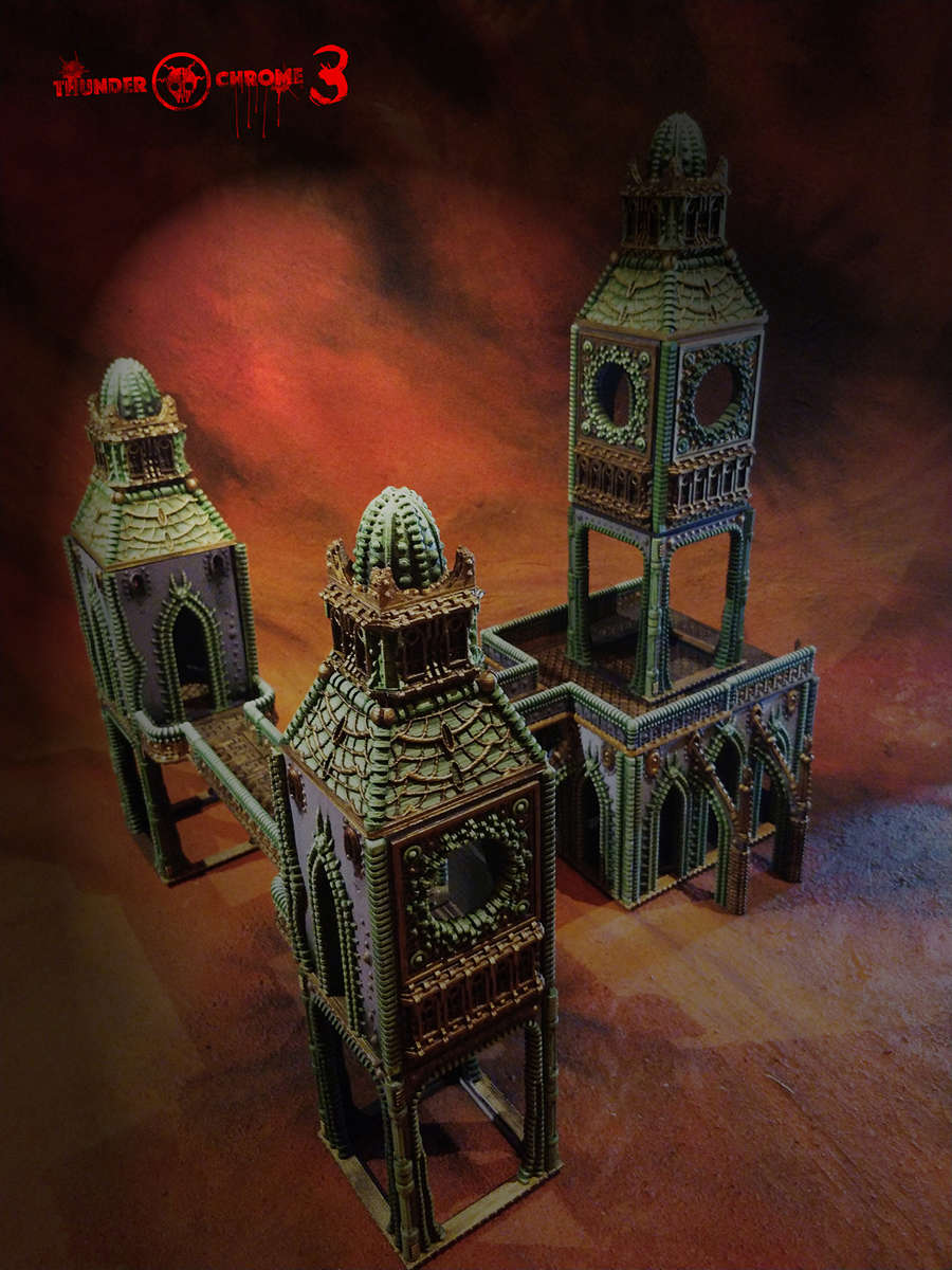 Castle Painskull Free Samples Pack - Thunder Chrome | DriveThruRPG