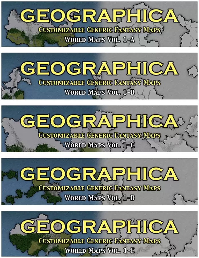 GEOGRAPHICA World Maps Volume 1 [BUNDLE] - Hinterland Mapview ...
