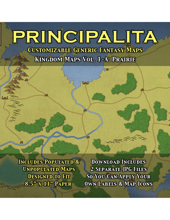 PRINCIPALITA: Kingdom Maps Volume 1-A - Hinterland Mapview ...