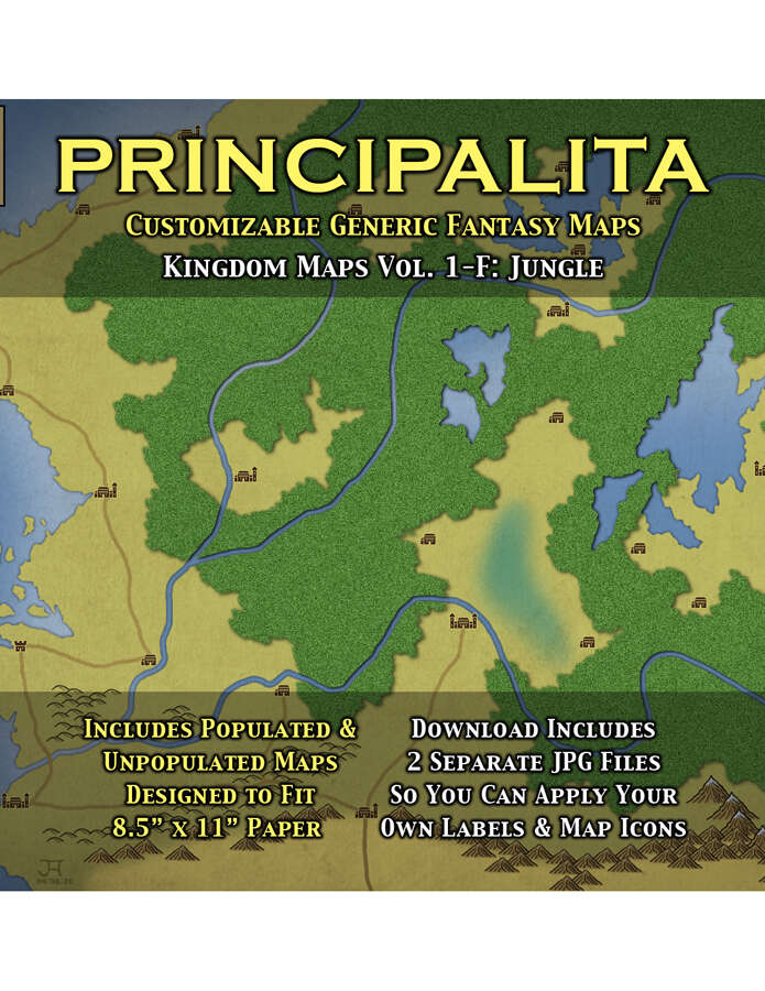 PRINCIPALITA: Kingdom Maps Volume 1-F - Hinterland Mapview ...
