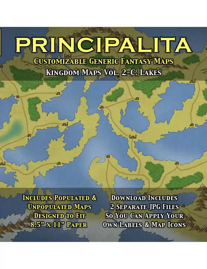 PRINCIPALITA: Kingdom Maps Volume 2-C - Hinterland Mapview ...