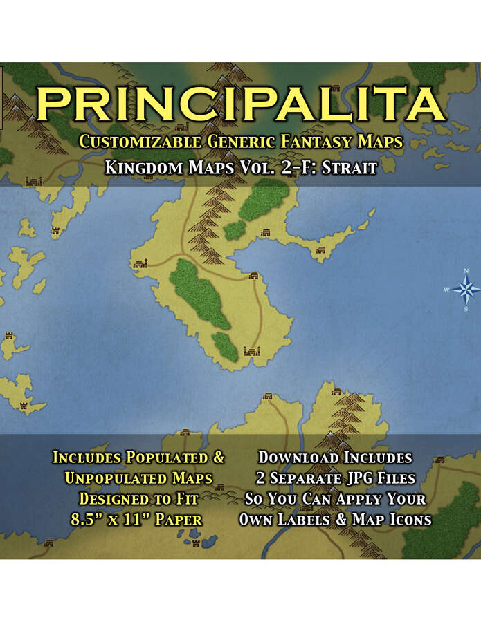 PRINCIPALITA: Kingdom Maps Volume 2-F - Hinterland Mapview ...