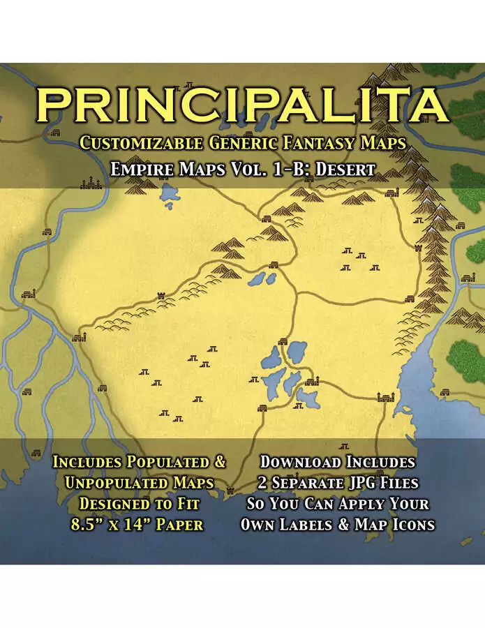 PRINCIPALITA: Empire Maps Volume 1-B - Hinterland Mapview ...