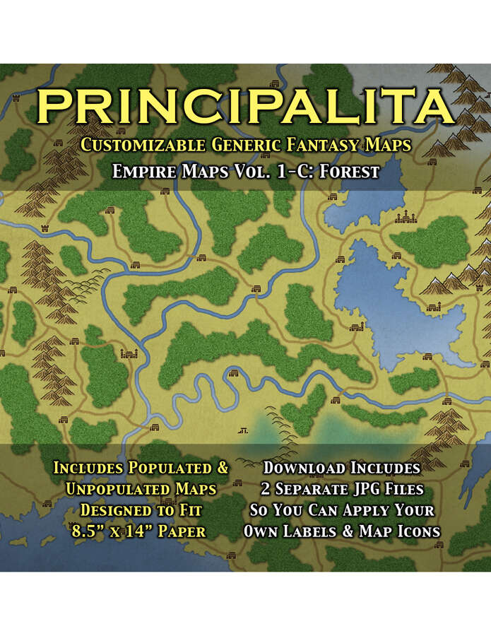 PRINCIPALITA: Empire Maps Volume 1-C - Hinterland Mapview ...