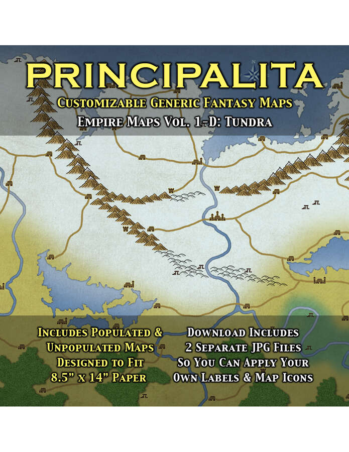 PRINCIPALITA: Empire Maps Volume 1-D - Hinterland Mapview ...