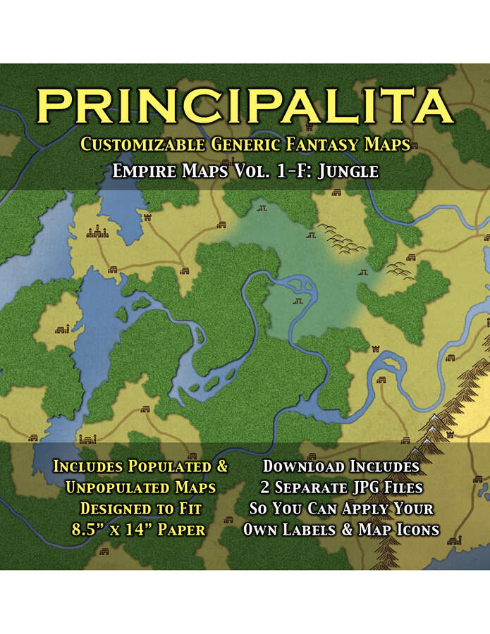 PRINCIPALITA: Empire Maps Volume 1-F - Hinterland Mapview ...