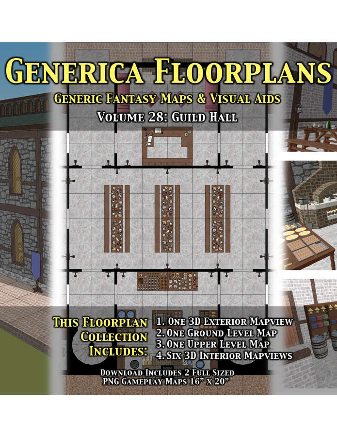 GENERICA Floorplans - Volume 28: Guild Hall - Hinterland Mapview ...