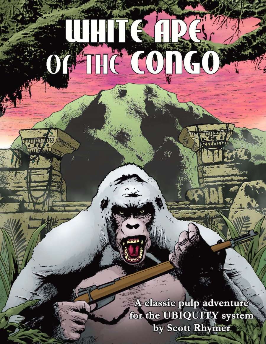 White Ape of the Congo - Black Campbell Entertainment | DriveThruRPG