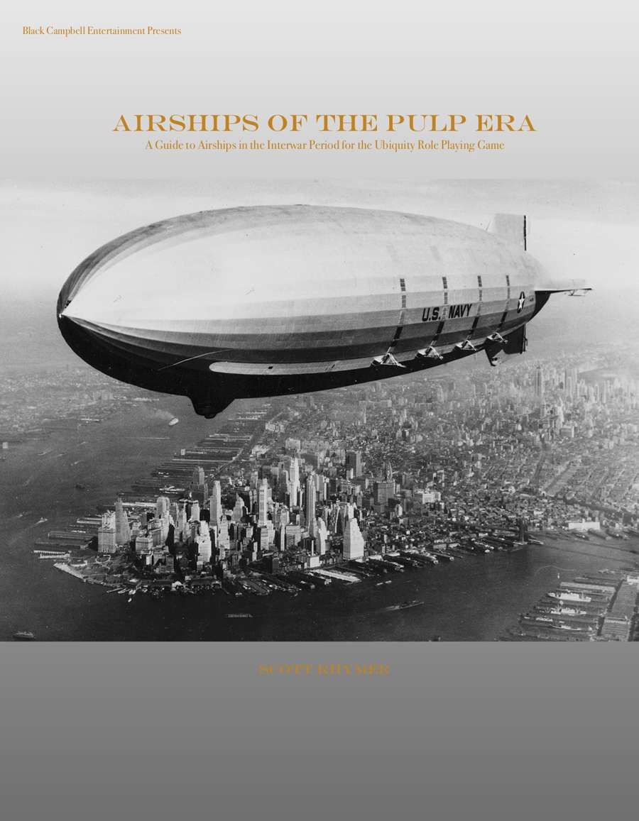 Airships of the Pulp Era - Black Campbell Entertainment | DriveThruRPG