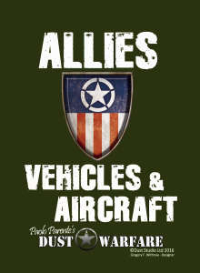 Dust Warfare Cards: Allies - Vehicles & Aircraft 1947 - Dust Warfare ...