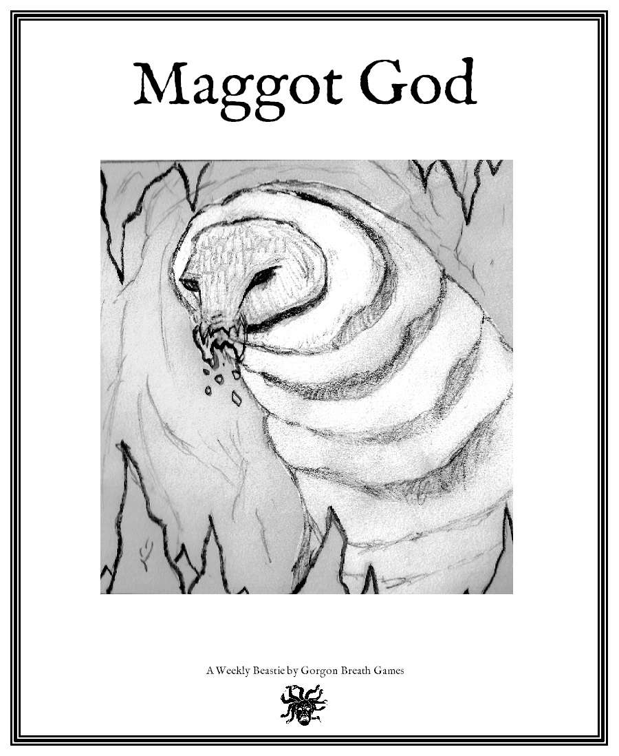 Weekly Beasties: Maggot God - Gorgon Breath Games | DriveThruRPG