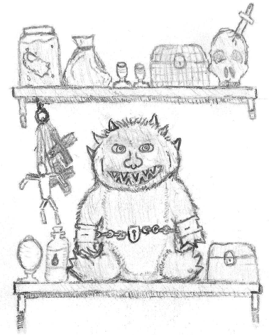 Weekly Beasties: Beastly Buddy - Gorgon Breath Games | DriveThruRPG