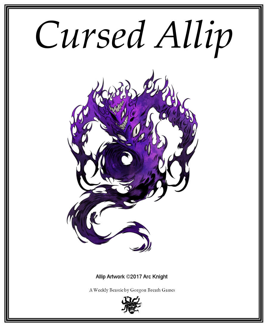 Weekly Beasties: Cursed Allip - Gorgon Breath Games | DriveThruRPG
