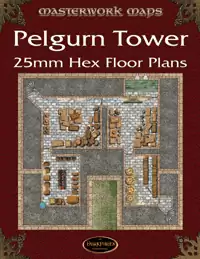 Pelgurn Tower (Hex Grid) 25mm Battle Plans - Darkfuries Publishing ...