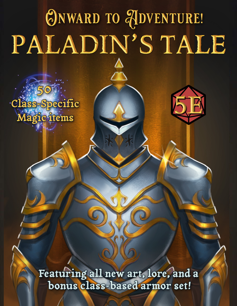 Class Based Magic Items: Paladin - Session Zero | DriveThruRPG