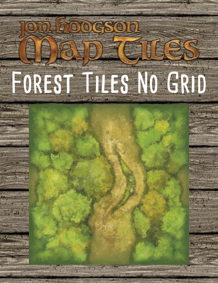 Jon Hodgson Map Tiles - Forest Tiles No Grid - Handiwork Games | Jon Hodgson Map Tiles ...