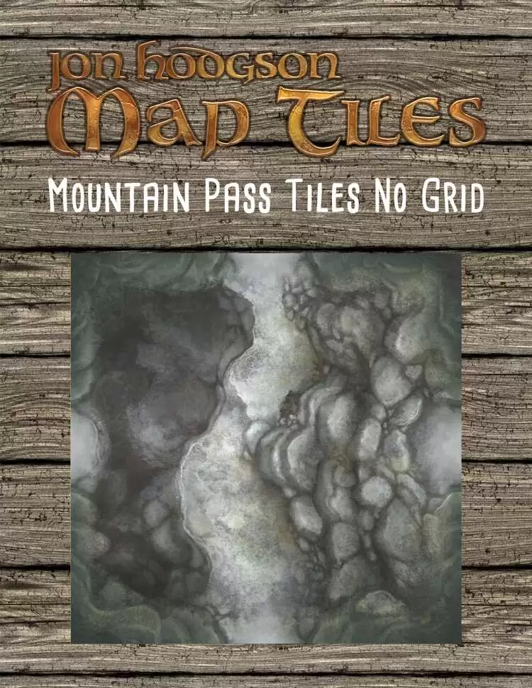 Jon Hodgson Map Tiles - Mountain Pass Tiles No Grid - Handiwork Games ...