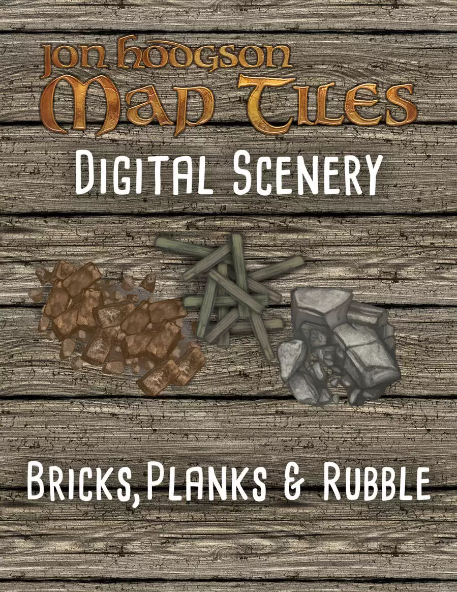 Jon Hodgson Maps - Bricks, Planks and Rubble - Handiwork Games | Jon Hodgson Maps | DriveThruRPG