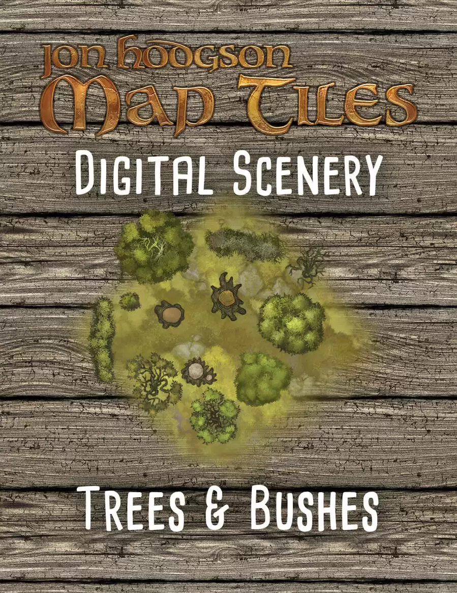 Jon Hodgson Maps - Trees & Bushes - Handiwork Games | Jon Hodgson Maps ...