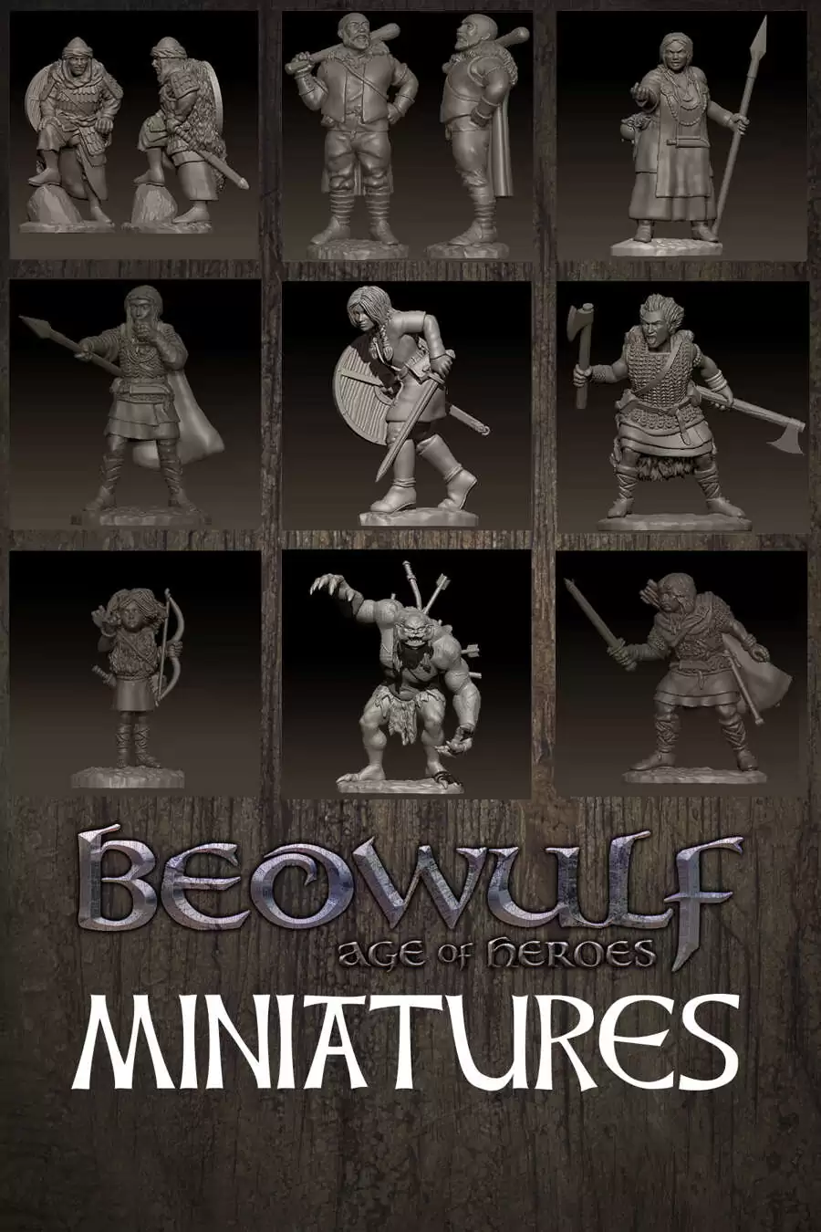 BEOWULF: Age of Heroes Digital Miniatures STL pack - Handiwork Games | BEOWULF 5e | DriveThruRPG