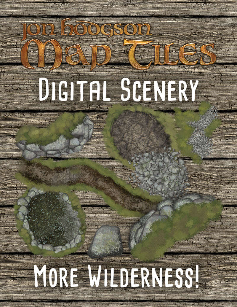 Jon Hodgson Maps - More Wilderness! - Handiwork Games | Jon Hodgson ...