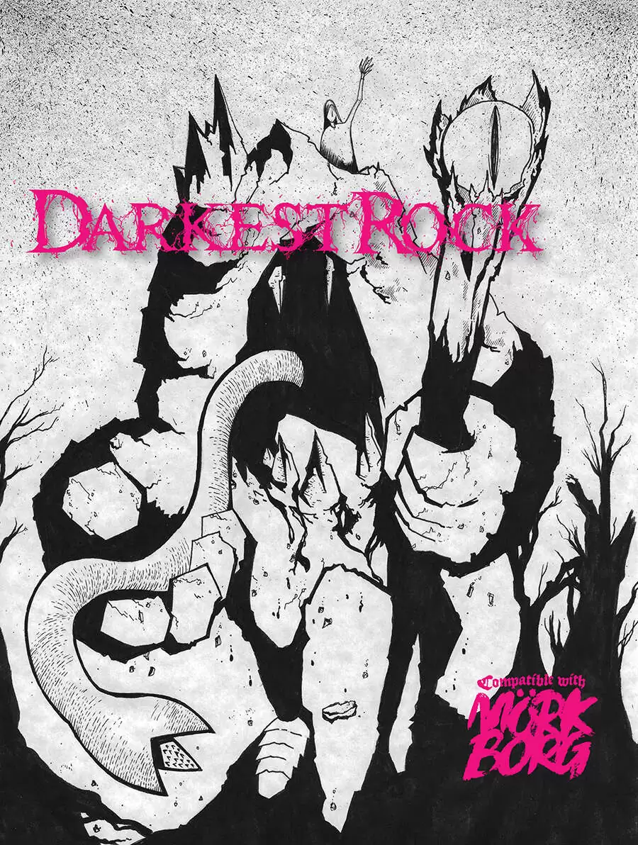 Darkest Rock - Mork Borg - Severed Books | DriveThruRPG