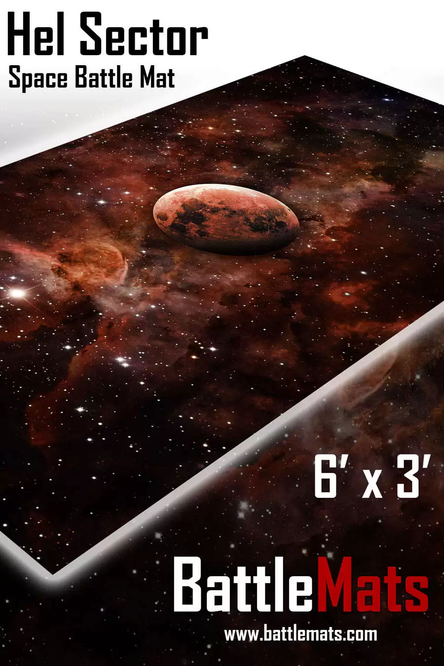 Hel Sector - 6'x3' Space Battle Mat - Loke BattleMats | DriveThruRPG