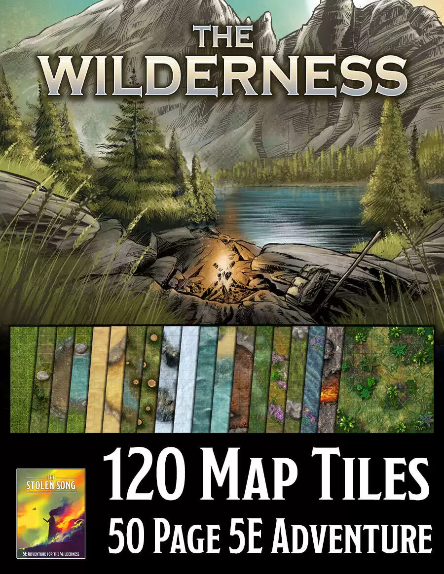 The Wilderness - Books of Battle Mats (Digital Edition) 110+ Digital ...