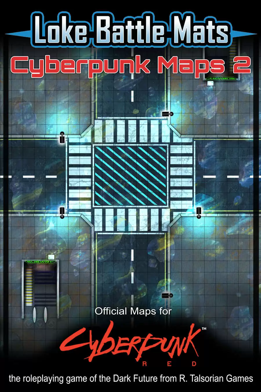 Cyberpunk Maps 2 [BUNDLE] - Loke BattleMats | Cyberpunk RED Battle Maps ...