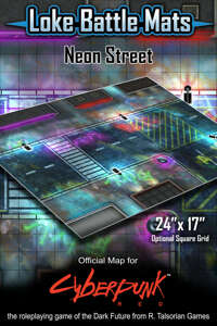 Office Block 24" x 17" Cyberpunk RED Battle Map - Loke BattleMats ...