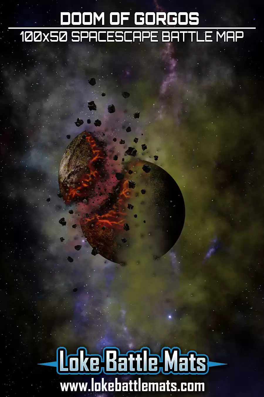 Doom of Gorgos - Battle Map - Loke BattleMats | Sci-Fi and Modern ...