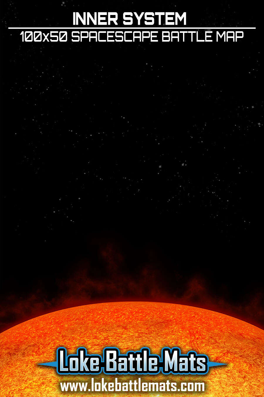 Inner System- Battle Map & Tokens - Loke BattleMats | Sci-Fi and Modern ...