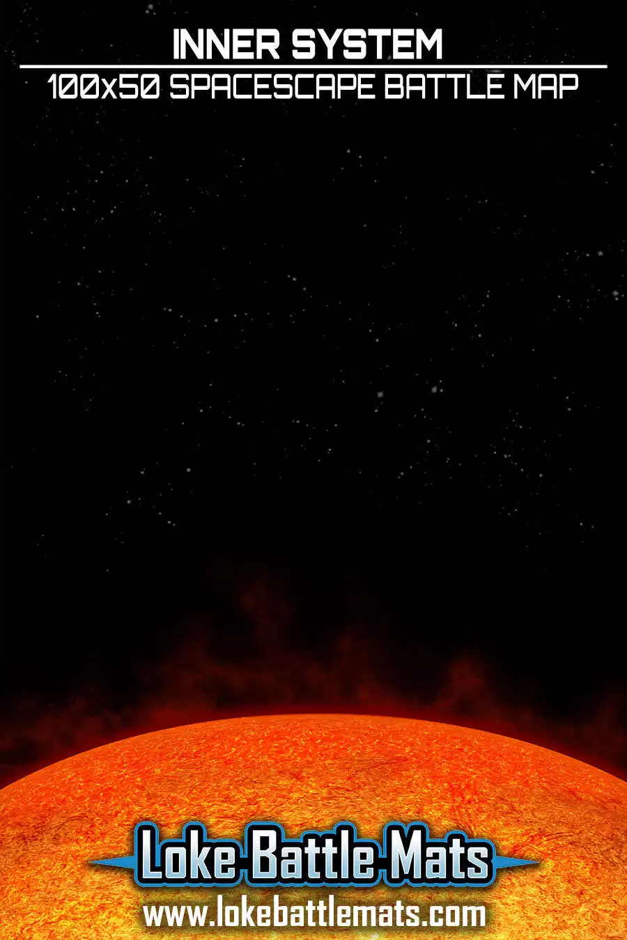 Inner System- Battle Map & Tokens - Loke BattleMats | Sci-Fi and Modern ...