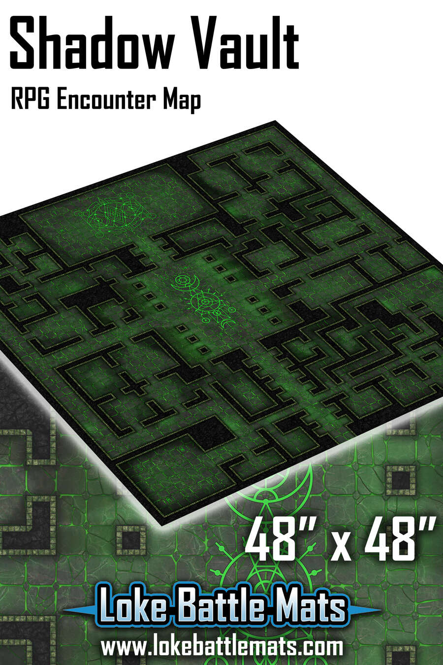 Shadow Vault - Battle Maps - Loke BattleMats | Fantasy Battle Maps ...