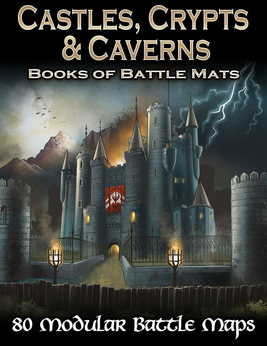 Castles, Crypts & Caverns - Books of Battle Mats (Digital Edition) 80 ...