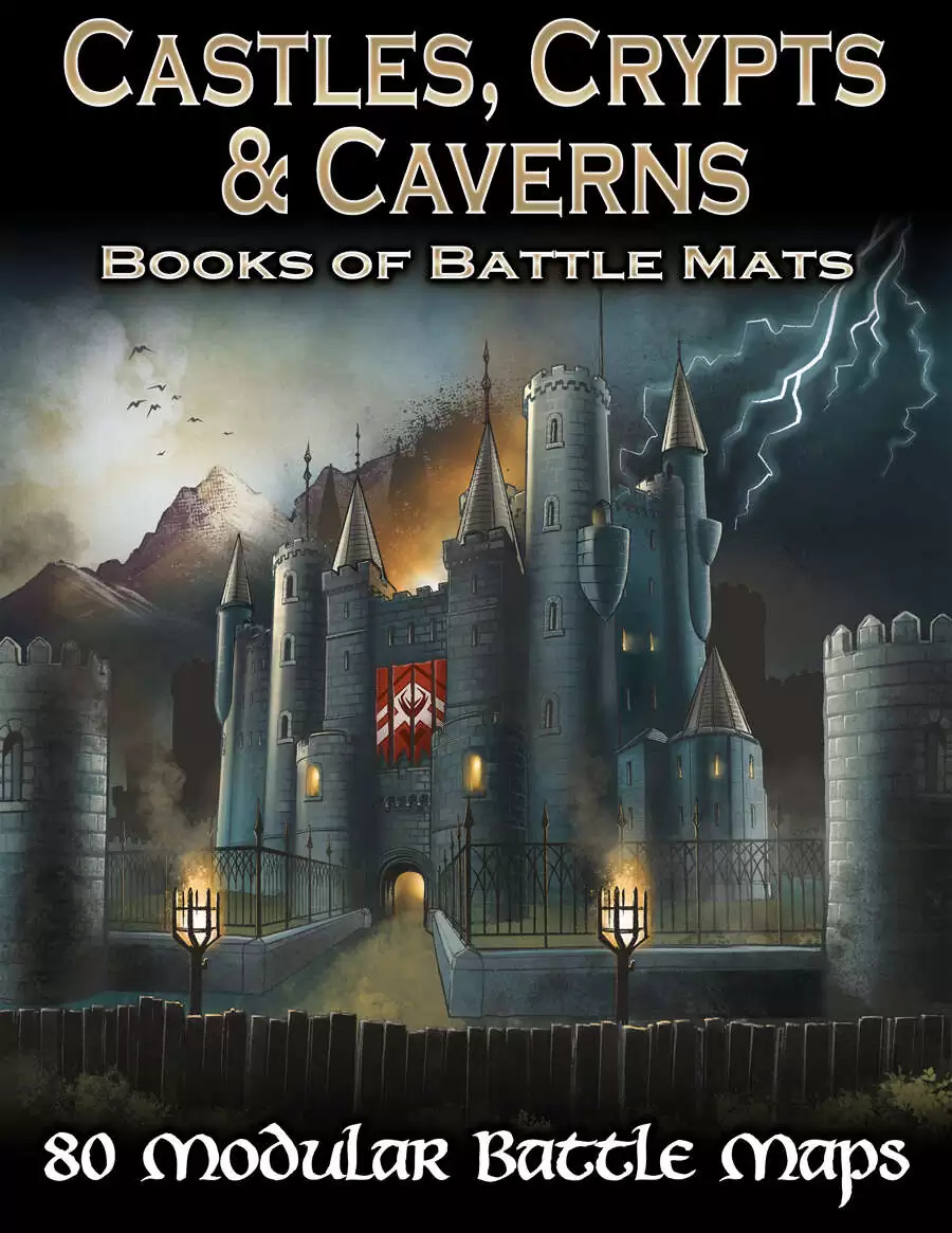 Castles, Crypts & Caverns - Books of Battle Mats (Digital Edition) 80 ...
