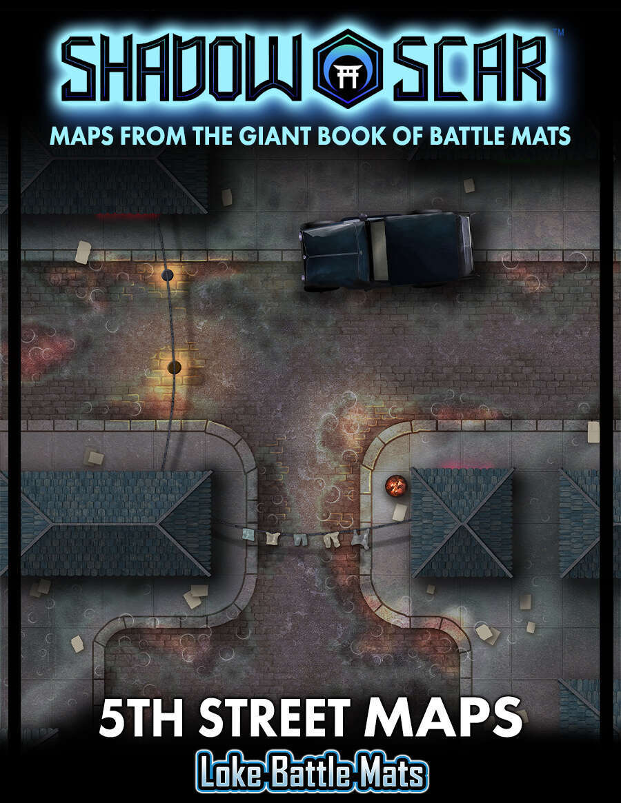 Shadow Scar Battle Maps - 5th Street - Loke BattleMats | Sci-Fi and ...