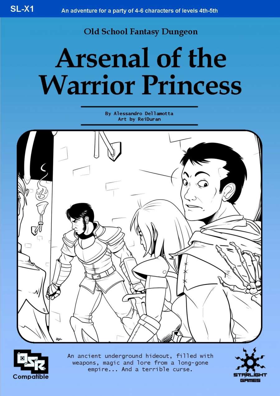 Arsenal of the Warrior Princess - Starlight Games | DriveThruRPG