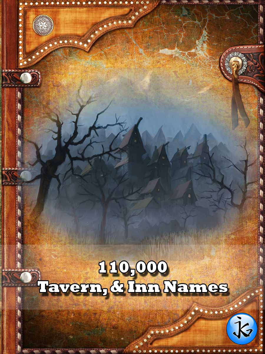 111000 Tavern & Inn Names - Jayson Graves | GM Tools & Random ...