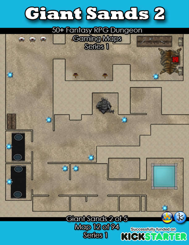 50+ Fantasy RPG Maps 1: (12 of 94) Giant Sands 2 - Jayson Graves | 94 ...