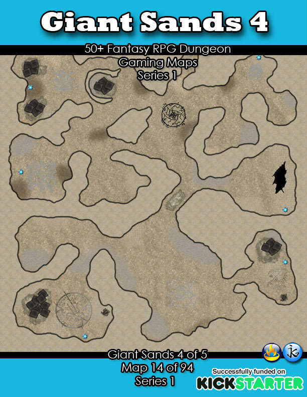 50+ Fantasy RPG Maps 1: (14 of 94) Giant Sands 4 - Jayson Graves | 94 ...