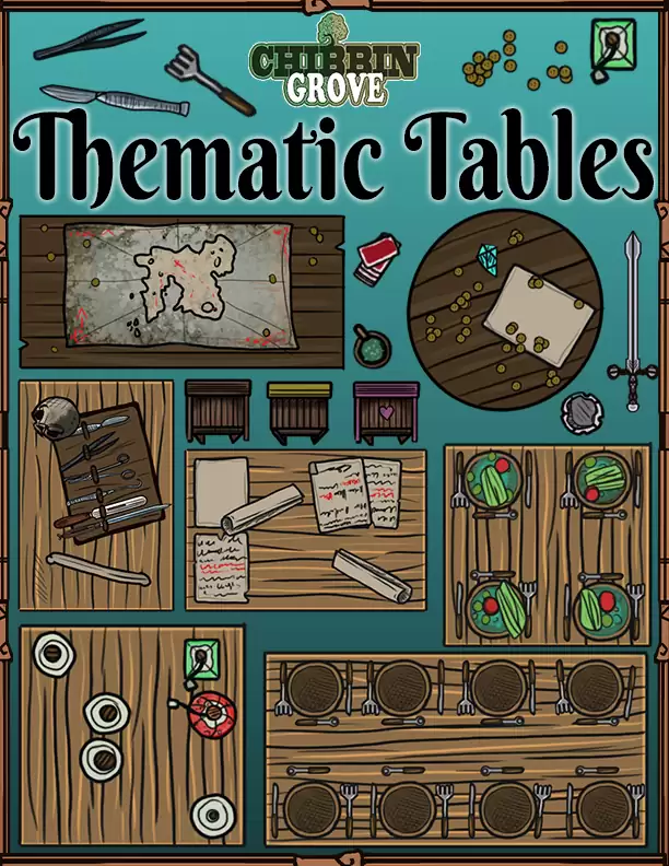Chibbin Grove: Thematic Tables - Chibbin Grove | DriveThruRPG
