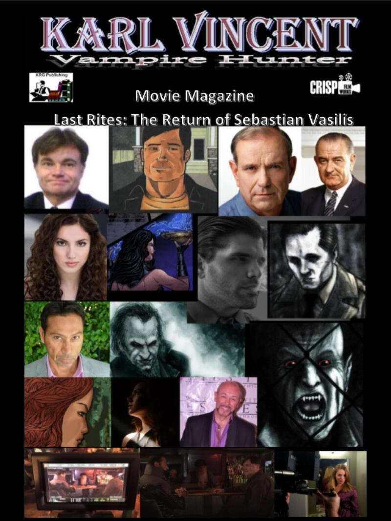 Karl Vincent: Vampire Hunter movie magazine - Kevin Given | DriveThruRPG