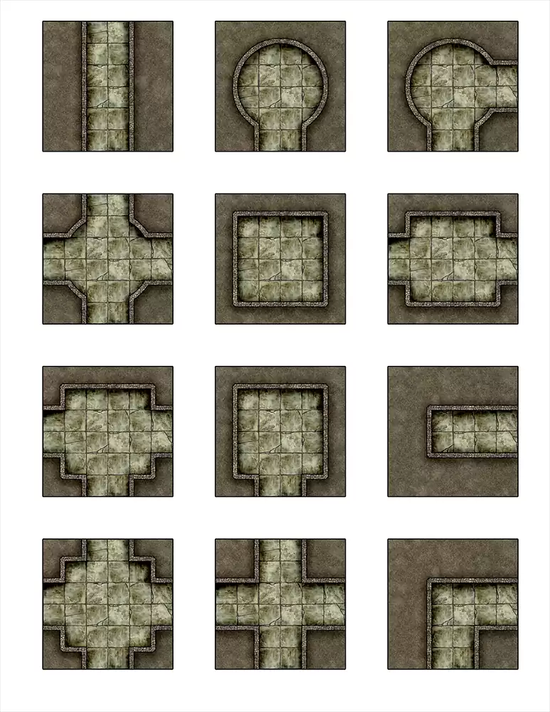 GeoQuester Gaming Tiles - Series 01 - GeoQuester Gaming | DriveThruRPG