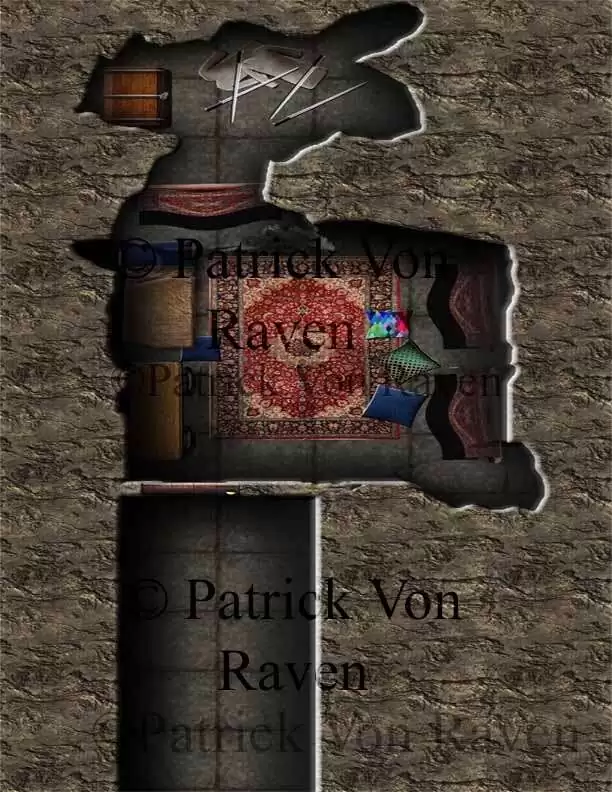 Quick Prep Map: Orc Chieftain's Chambers - Patrick Von Raven | DriveThruRPG
