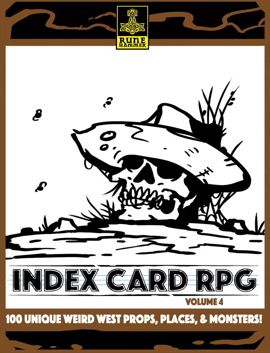 INDEX CARD RPG Vol. 4 - RUNEHAMMER GAMES | DriveThruRPG