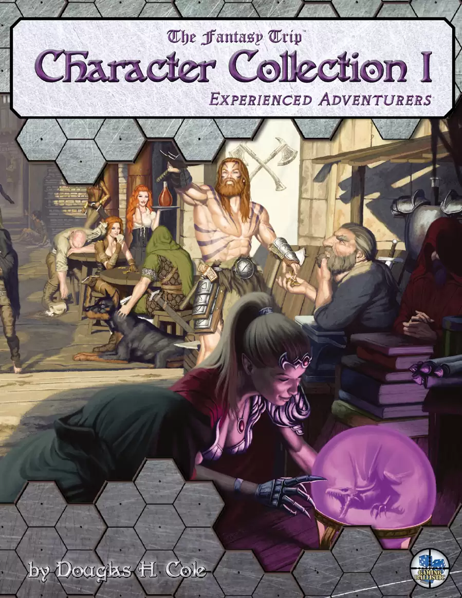 TFT Character Collection 1 - Experienced Adventurers (The Fantasy Trip ...