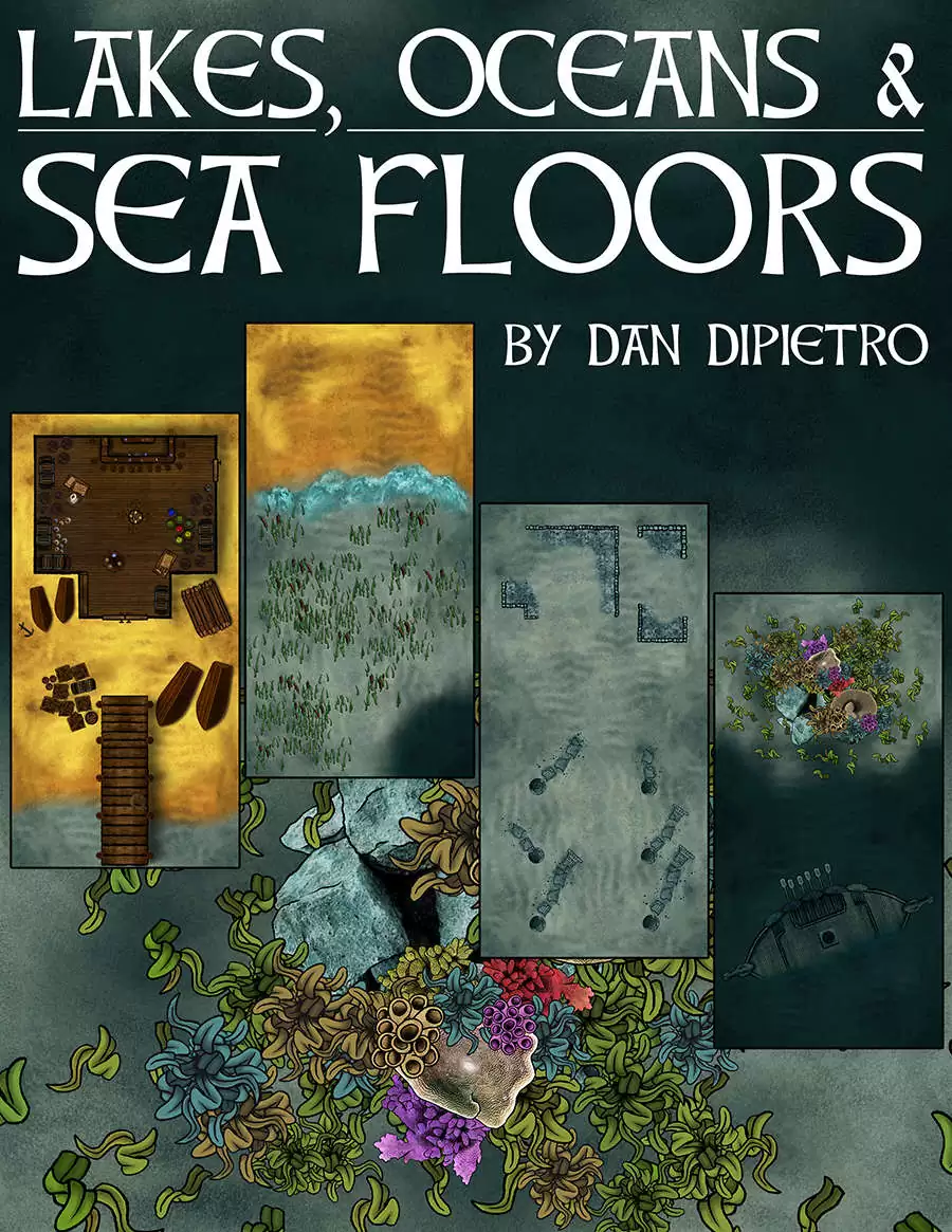 Lakes, Oceans, & Sea Floors - Dungeons By Dan | DriveThruRPG
